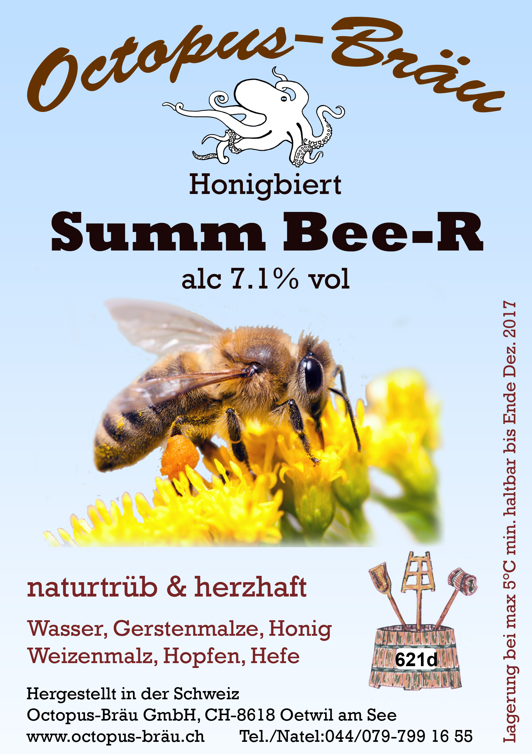 Bier - Summ Bee-R | Brauerei Octopus-Bräu | Brauerei-Kompass Schweiz