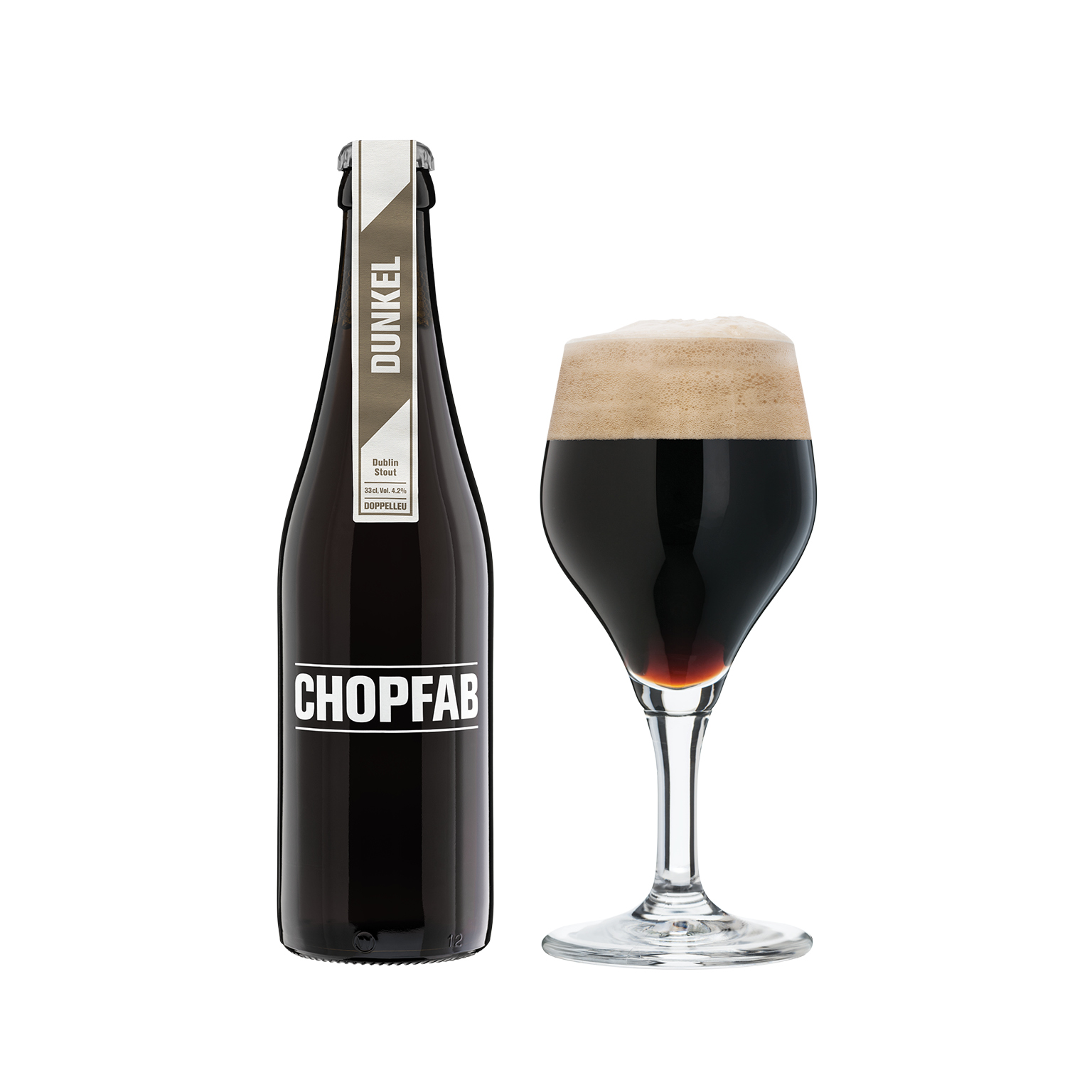 Bier - CHOPFAB DUNKEL | Doppelleu Boxer AG | Brauerei-Kompass Schweiz